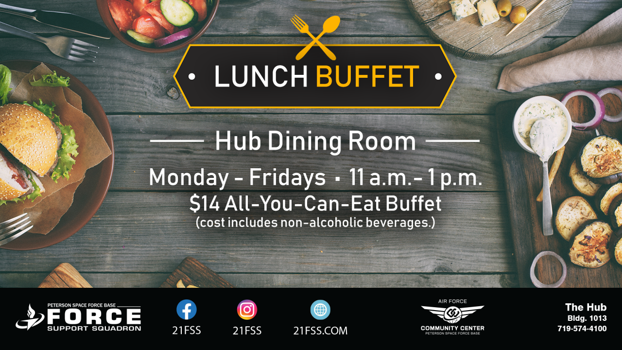 Dining at The Hub | Peterson Space Force Base